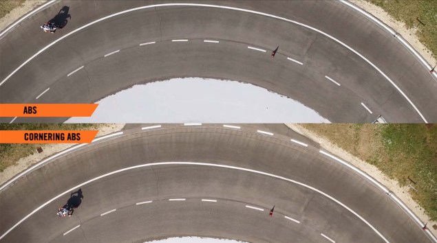 El milagro del ABS En Curva explicado por KTM - Motoblog.com