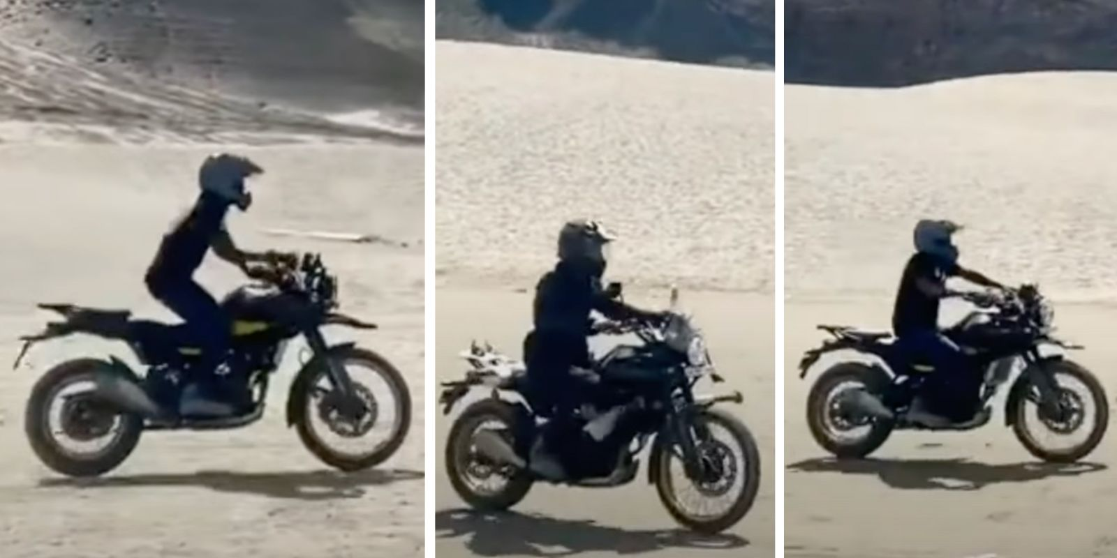 La nueva Himalayan fue cazada durante la filmación de un video oficial ...
